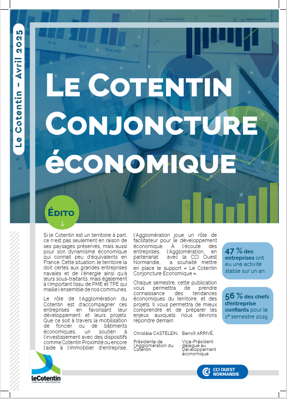 Le Cotentin conjoncture économique - Agglo du Cotentin